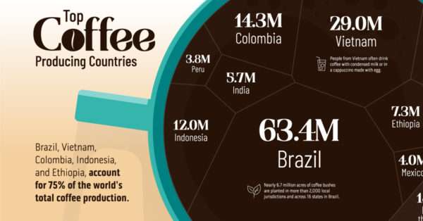 Brazil's Coffee Dominance: How Much Of The World's Coffee Is Produced ...